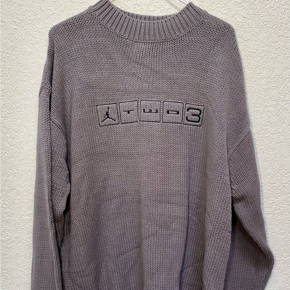 Jordan | Sweaters | Vintage Nike Air Jordan Two 3 Mens Sweater Brand ...